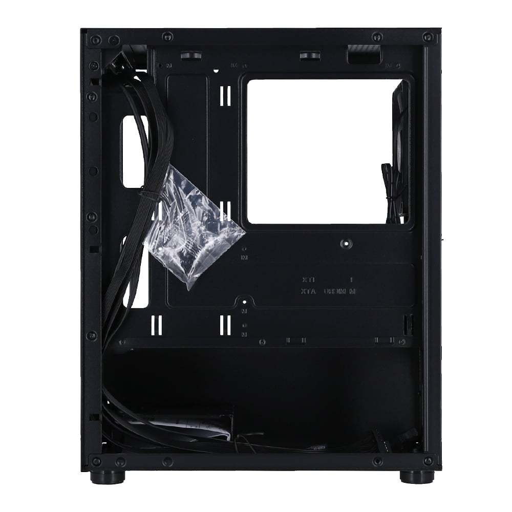 CASE (เคส) AEROCOOL CS-111 (BLACK) (MICRO-ATX) | Shopee Thailand