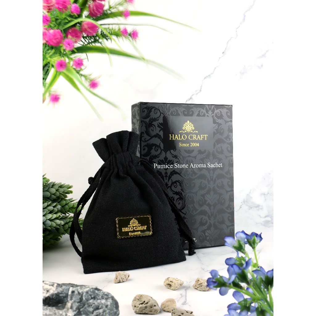 ถุงหอม หินภูเขาไฟ Aromatic Pumice Stone Sachet หอม สวย ของขวัญ | Shopee ...