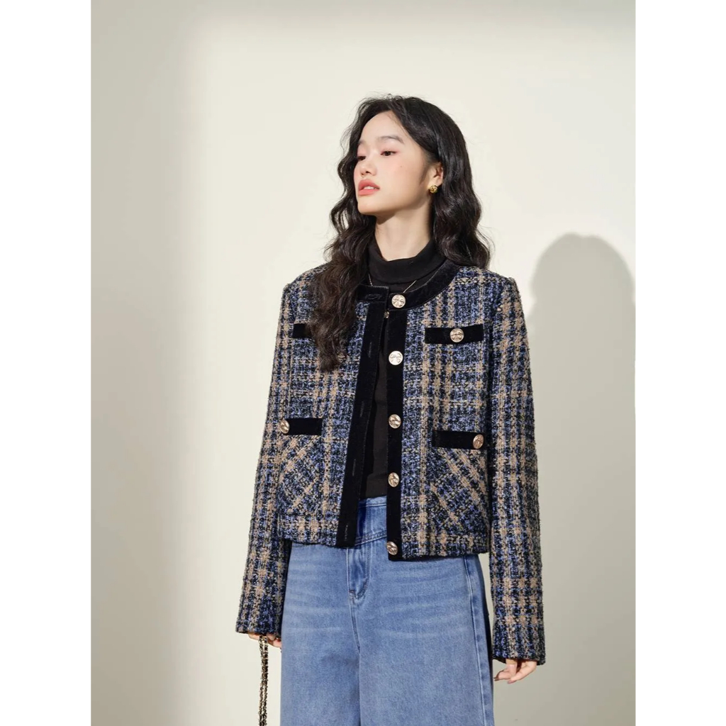 [Preorder] KUOSE : Tweed Jacket | Shopee Thailand