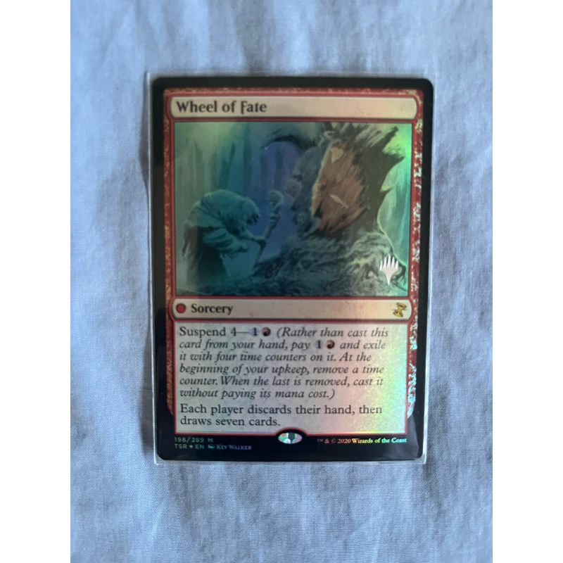 การ์ด MTG Wheel of Fate Foil Red Magic the Gathering EDH รุ่น TSR สภาพ ...