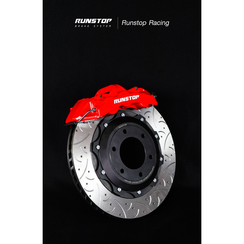 RUNSTOP ชุดคาร์ลิปเปอร์ R8 6 POT ISUZU รุ่น D-MAX 4WD 380mm. คู่หน้า รันสต๊อป จานเบรครถยนต์ ...