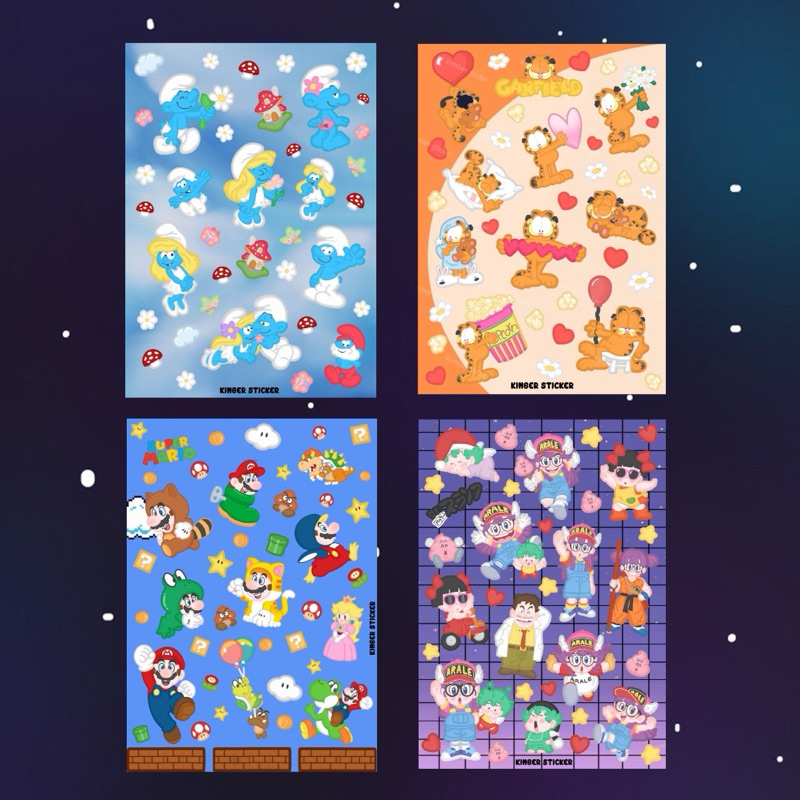 KIMBER STICKER ไดคัท กันน้ำ สติเกอร์ PVC ขนาด A6 (พร้อมส่ง) | Shopee ...