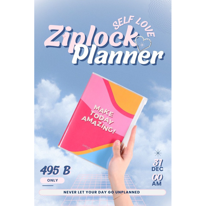 สมุดแพลนเนอร์ ZIPLOCK PLANNER ขนาด A5 | Shopee Thailand