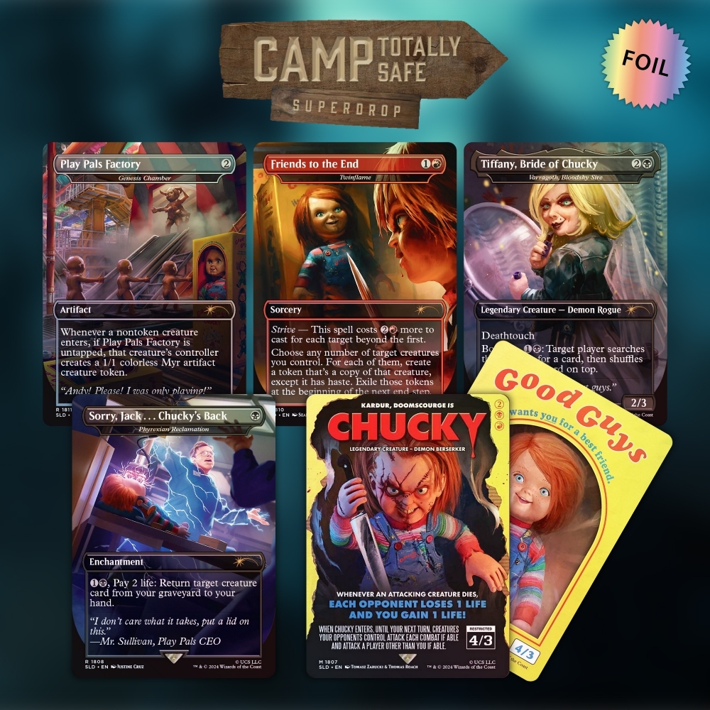 [MTG] Secret Lair x Chucky Foil | Shopee Thailand