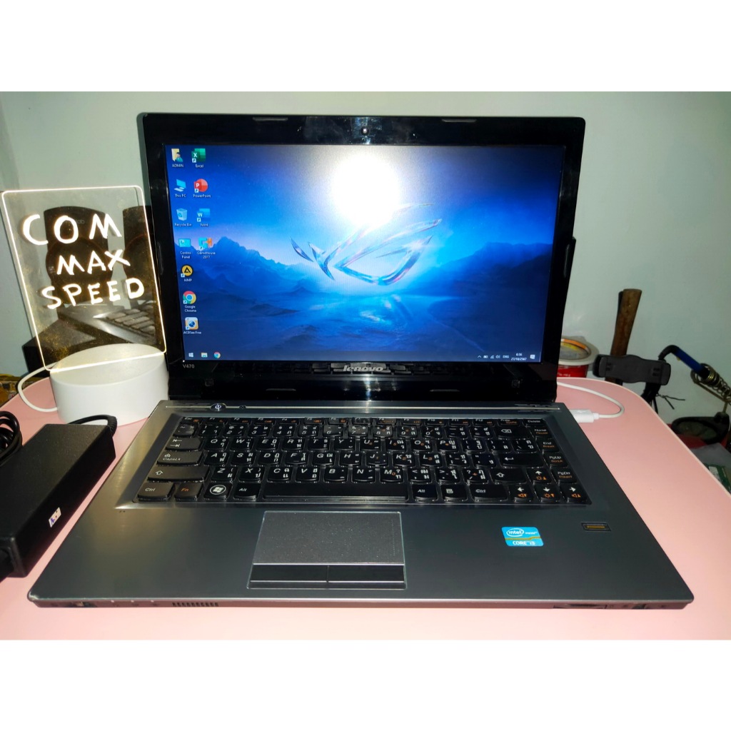 โน๊ตบุ๊ค Lenovo V470 ซีพียู INTEL I3-2330M แรม 8GB HDD250GB การ์ดจอ ...