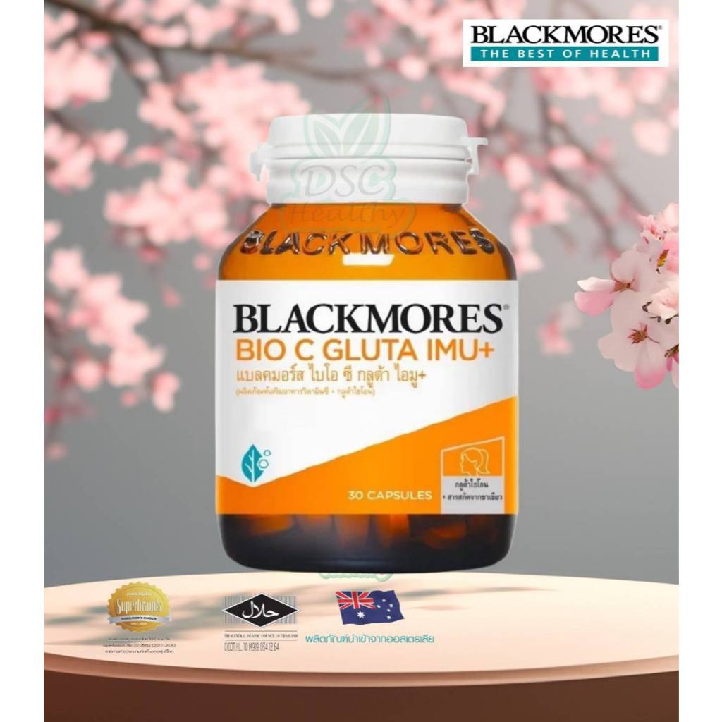 Blackmores Bio C GLUTA IMU+ 30 Capsules | Shopee Thailand