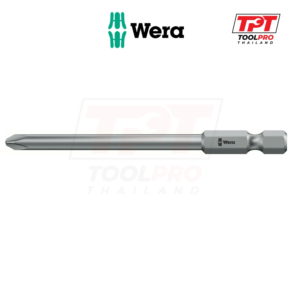 Wera ดอกไขควง ปากแฉก 851/4 Z Phillips Bit, PH1/PH2/PH3 x 89/152mm | Shopee Thailand