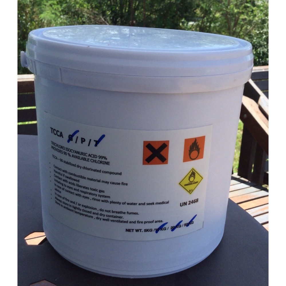คลอรีนผง ( 90% ) 5 กก - Chlorine Powder ( TCCA 90% ) | Shopee Thailand