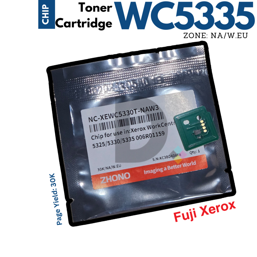 ชิพตลับหมึก สำหรับ Fuji Xerox WorkCentre 5320 / 5330 / 5335 / WC5230 ...