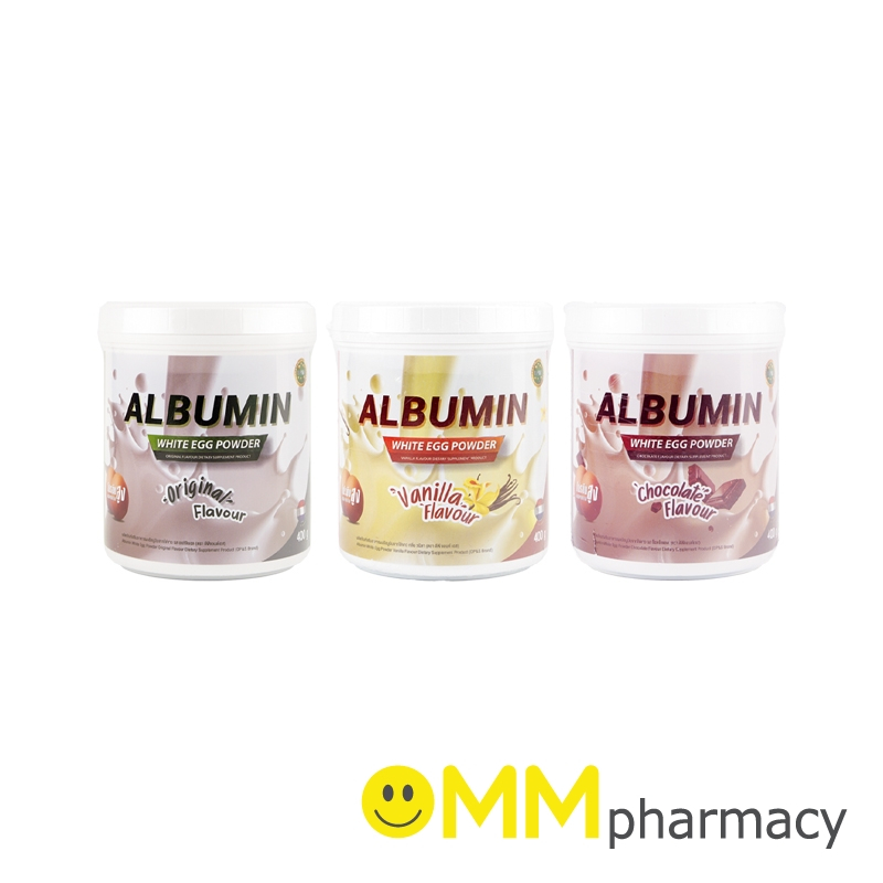 ALBUMIN WHITE EGG POWDER 400G.ผงอัลบูมินจากไข่ขาว | Shopee Thailand
