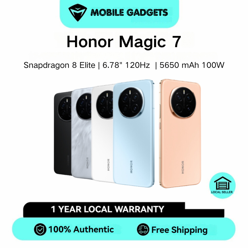[Latest Model] Honor Magic 7 | Snapdragon 8 Elite | 6.78" 120Hz 1264 x ...
