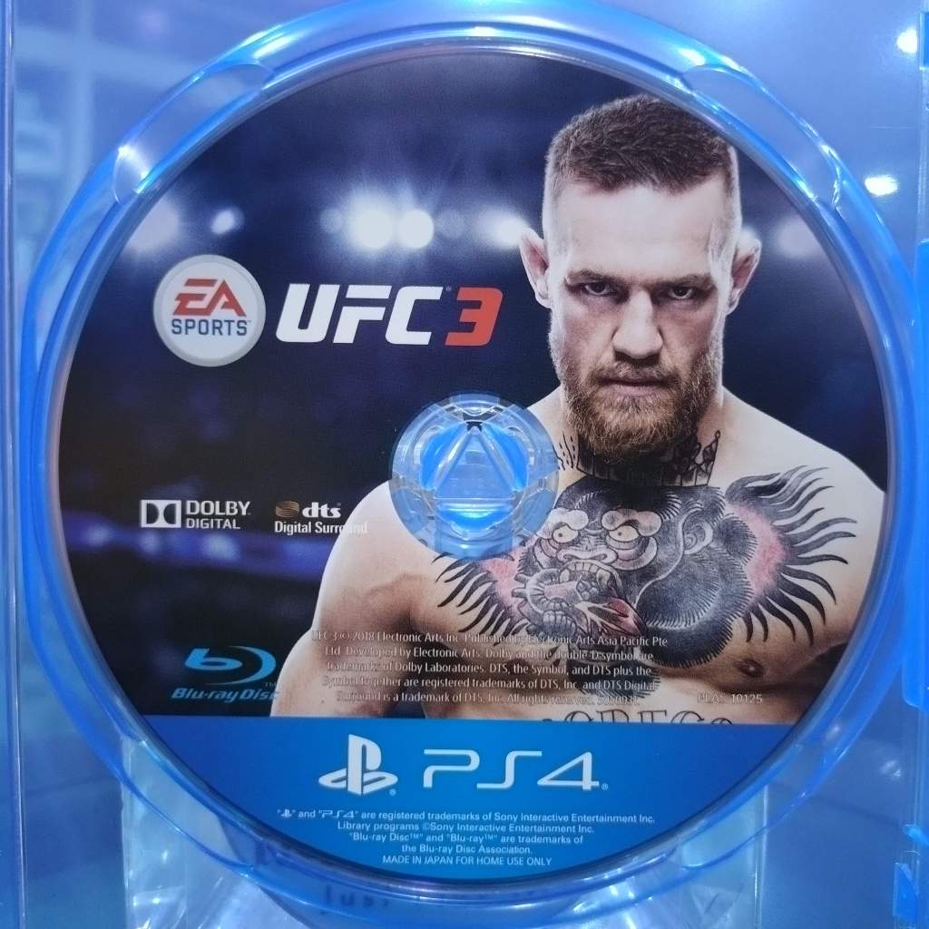 (ภาษาอังกฤษ) มือ2 PS4 UFC 3 มือสอง (เล่นกับ PS5 ได้ เกมต่อยมวย UFC3 EA ...