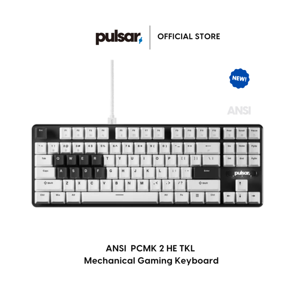 คีย์บอร์ดเกม Pulsar eS HE 70 ANSI Black ,Pulsar PCMK 3 HE 60 ANSI White - Gaming Keyboard ...