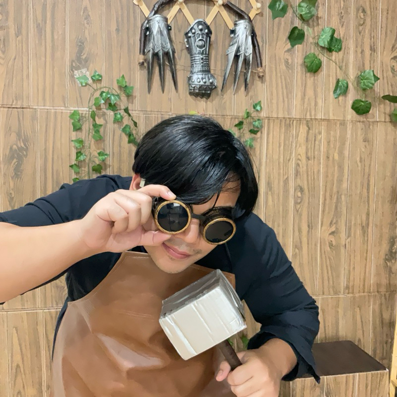 ผ้ากันเปื้อน แฟนซี ช่างตีเหล็ก ยุคกลาง blacksmith cosplay fancy ยุคกลาง ...