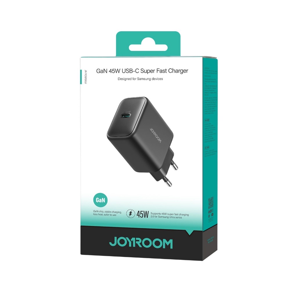 Joyroom รุ่น JR-TCG13EU หัวชาร์จ 45W ( 1C) Fast Charging | Shopee Thailand
