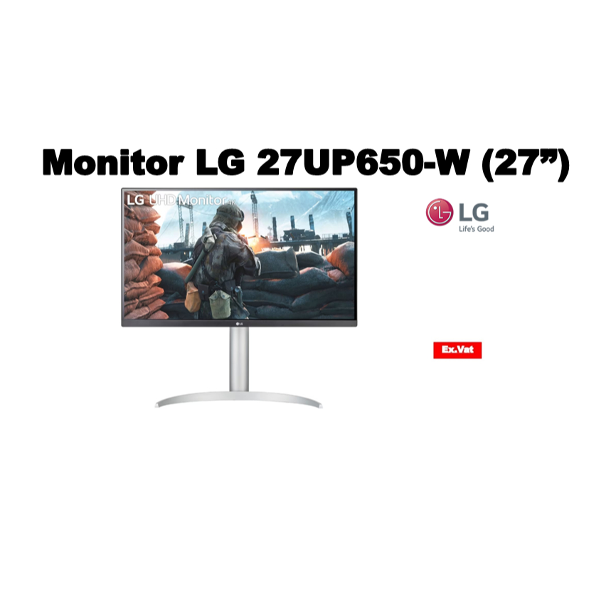 Monitor LG 27UP650-W (27”) | Shopee Thailand