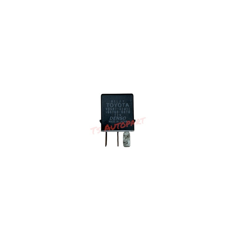 รีเลย์ มีดำ Relay Toyota DENSO 12V 4 ขา มือสองญี่ปุ่น | Shopee Thailand