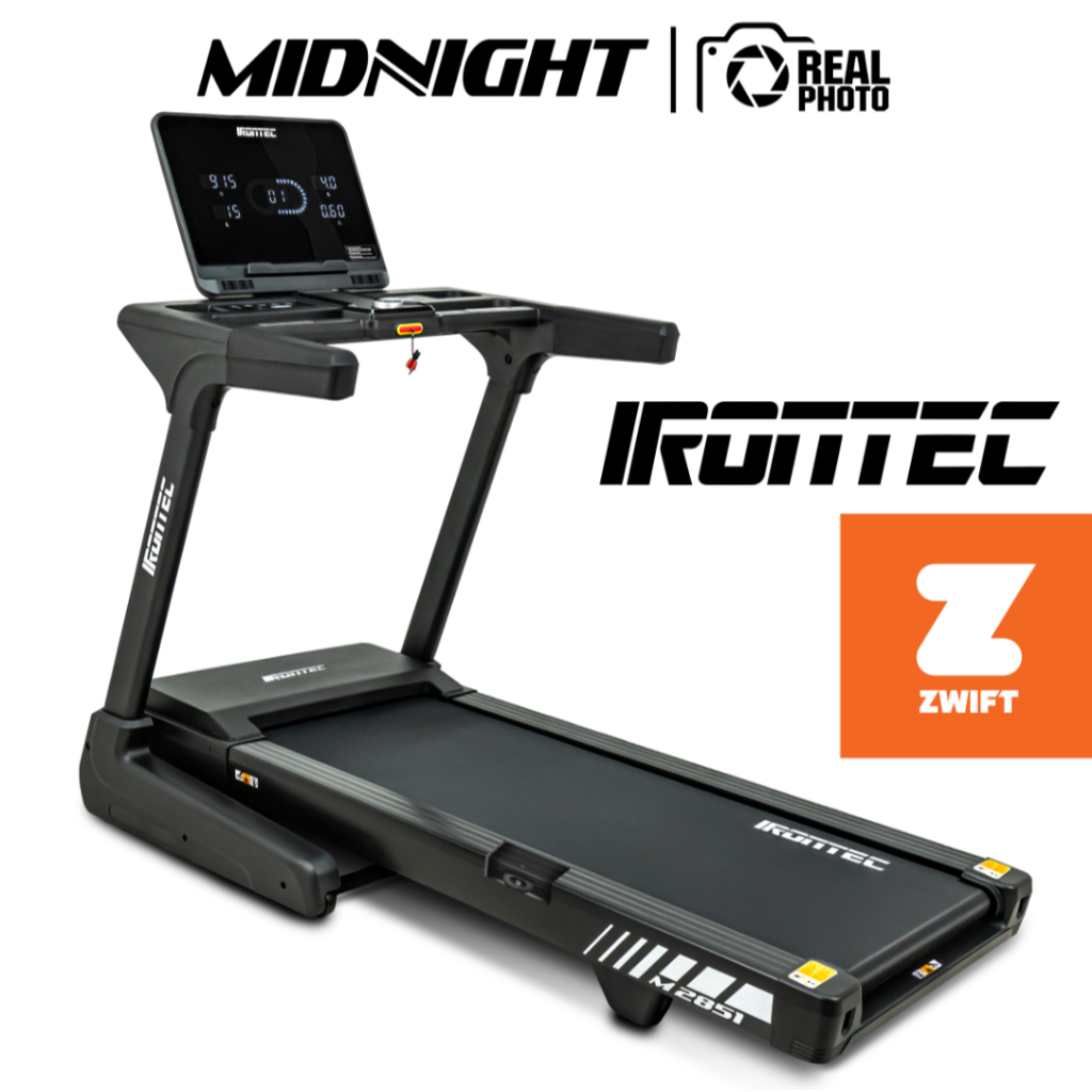 ลู่วิ่งไฟฟ้า MIDNIGHT (M2851) - เครื่องออกกำลังกาย แบรนด์ IRONTEC | Shopee Thailand