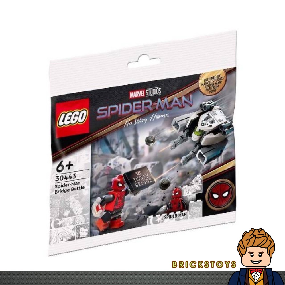 [พร้อมส่งจากไทย] LEGO 30443 Spider-Man Bridge Battle // Lego Polybag ...
