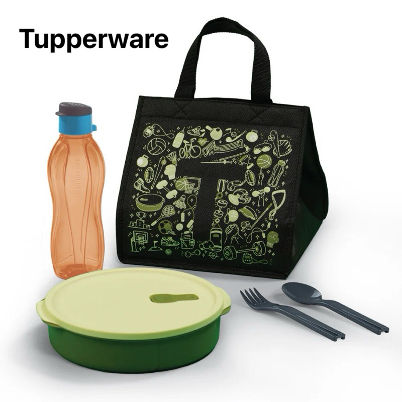 Tupperware รุ่น ชุดกล่องอาหาร Fit To Go Lifestyle | Shopee Thailand
