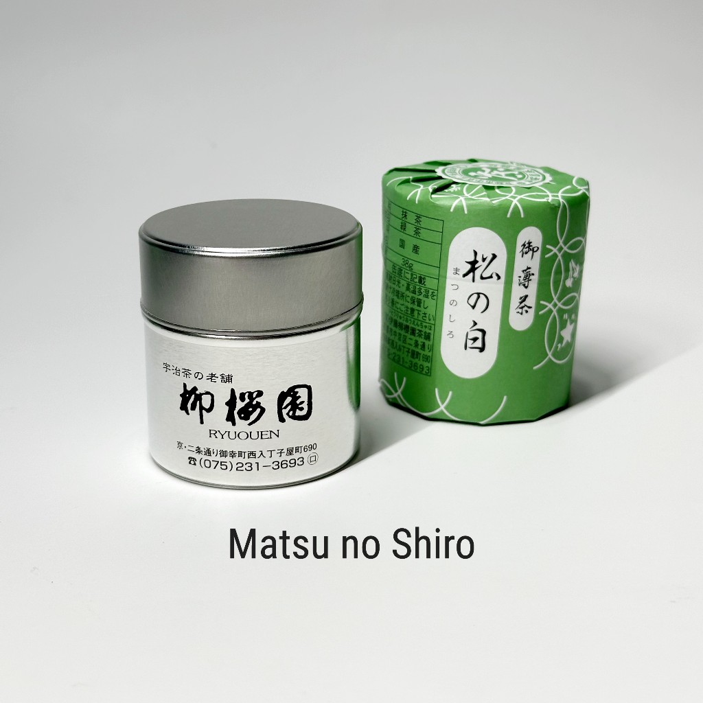 Matsu no Shiro ผงมัทฉะเกรดพิธีจาก Ryuoen | Uji Matcha 38g | Shopee Thailand