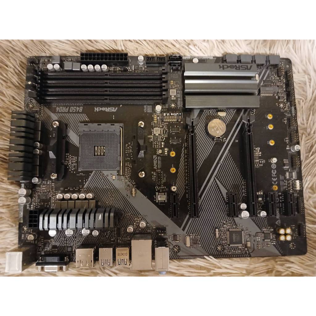 MAINBOARD (เมนบอร์ด) AM4 ASROCK B450 PRO4 R2.0 | Shopee Thailand