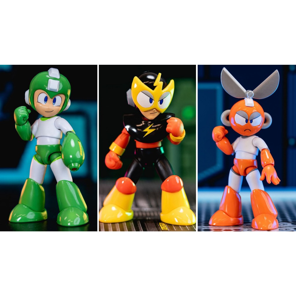 [ของแท้] 1/12 Scale Action Figure Jada Toy Megaman / Rockman Wave I ...