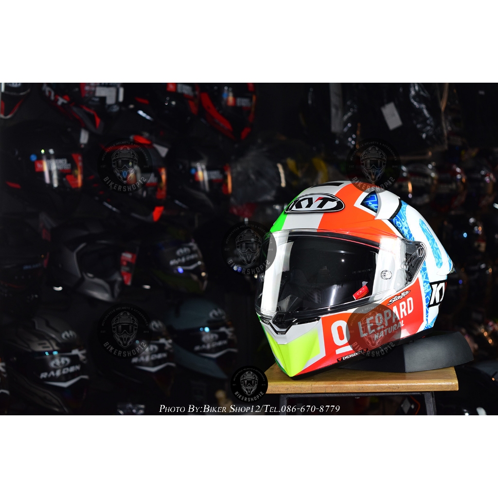 หมวกกันน็อคKYT รุ่น R2R PRO FOGGIA MISANO 2021 และ R2R PRO FURY 29 | Shopee Thailand