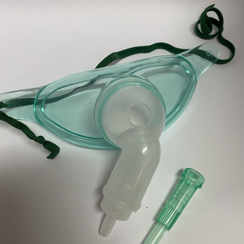 Trachea Mask หน้ากากออกซิเจน สำหรับผู้ป่วยเจาะคอ และต่อกับสายออกซิเจน ...
