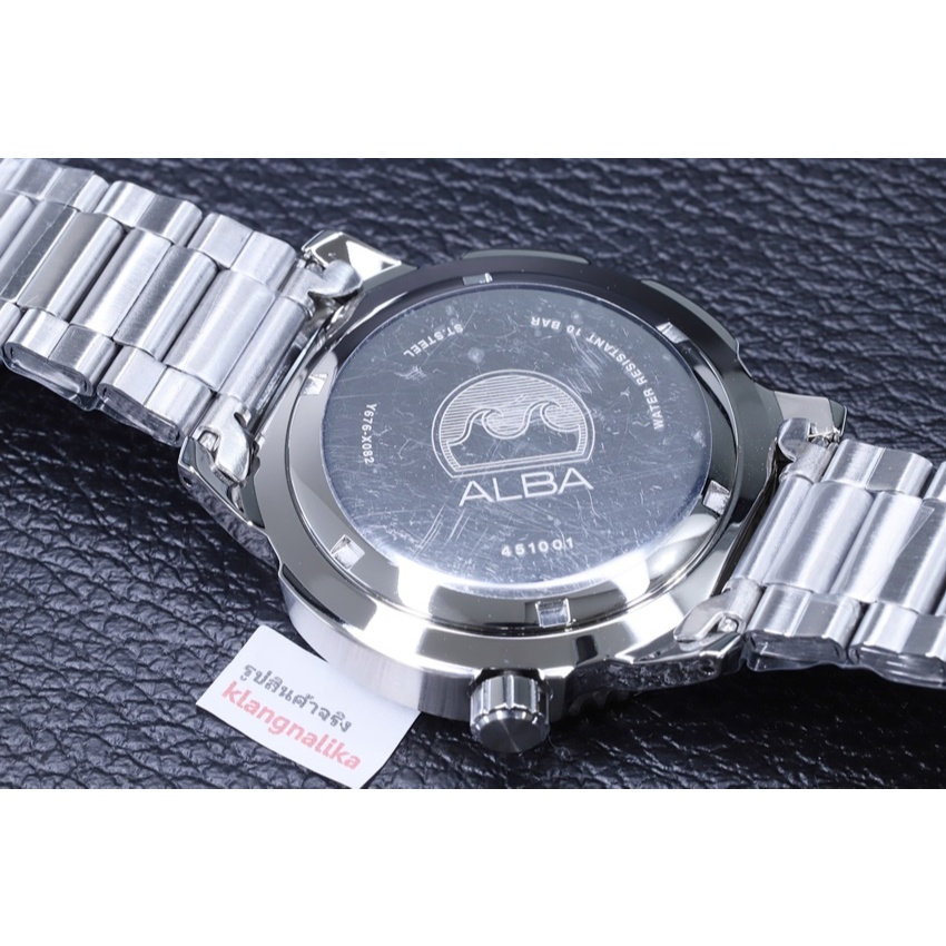 (แถมกล่องแบบพกพา) นาฬิกา Alba Tuna Automatic รุ่น AL4637X / AL4637X1 ...