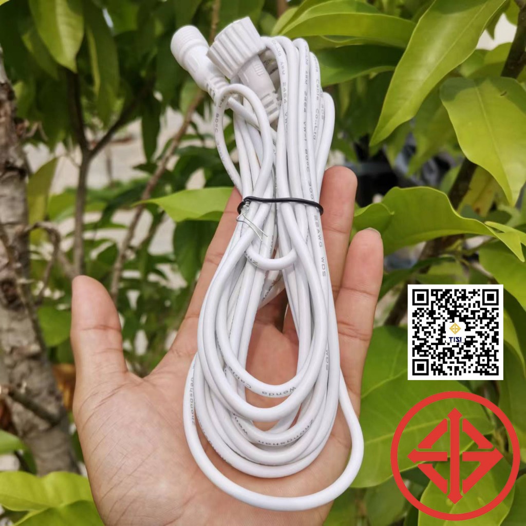 ไฟ led สายต่อยาว 5 เมตร (ไฟพลังงานแสงอาทิตย์) แบบ 2 รู ，สายต่อโซล่า ...