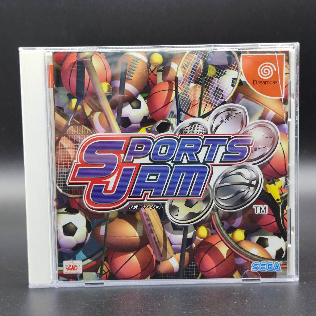SPORTS JAM แผ่นแท้ SEGA Dreamcast DC ตัวแผ่นเกม สภาพดี | Shopee Thailand