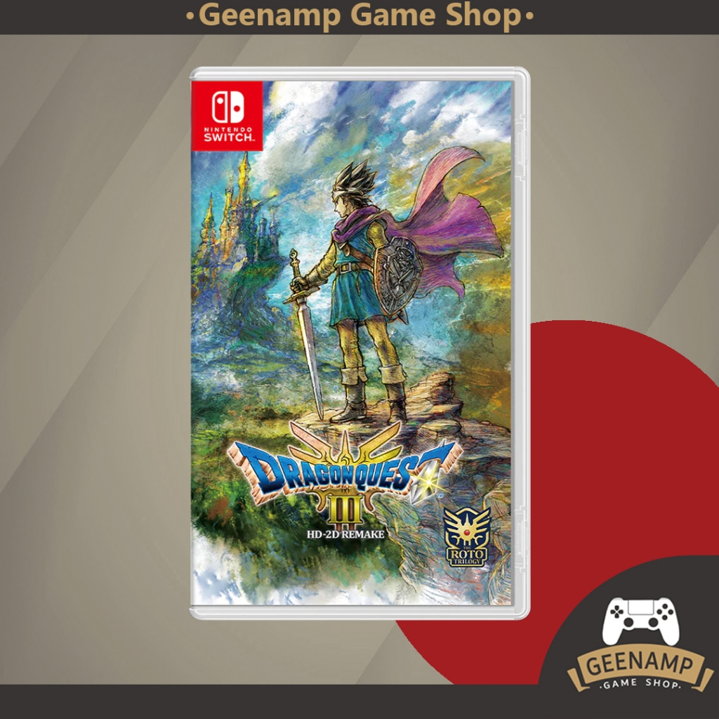 (คูปองShopeeลด20%) NSW [มือ1] Dragon Quest III HD-2D Remake (ASIA)(EN) - Nintendo Switch # DQ 3 ...