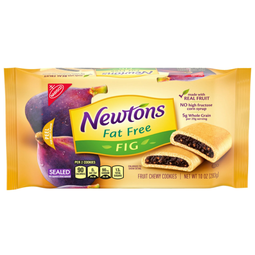 Newtons Fat Free Soft & Fruit Chewy Fig Cookies, (Fig Bars), 283g / นิว ...