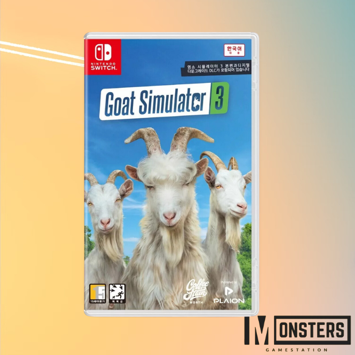 Goat Simulator 3 (สินค้าพร้อมส่ง)(Nintendo Switch) | Shopee Thailand