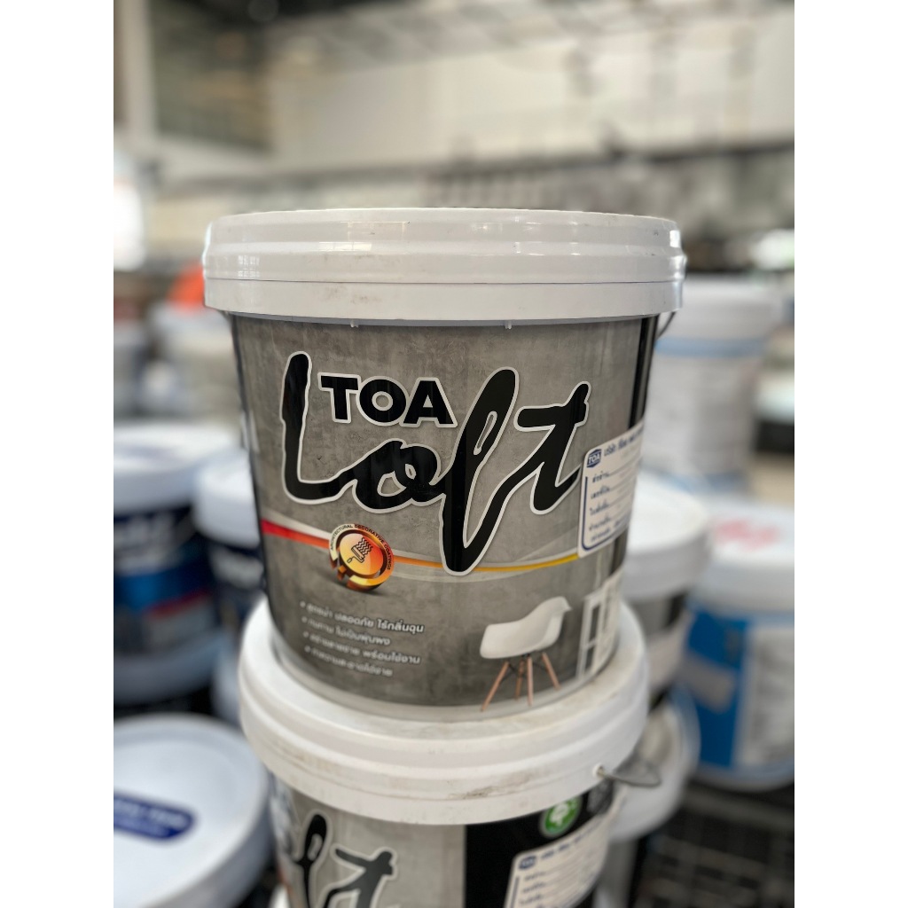TOA LOFT ปูนลอฟท์ฉาบขัดมันสำเร็จรูป 12 กก. TOA1 | Shopee Thailand