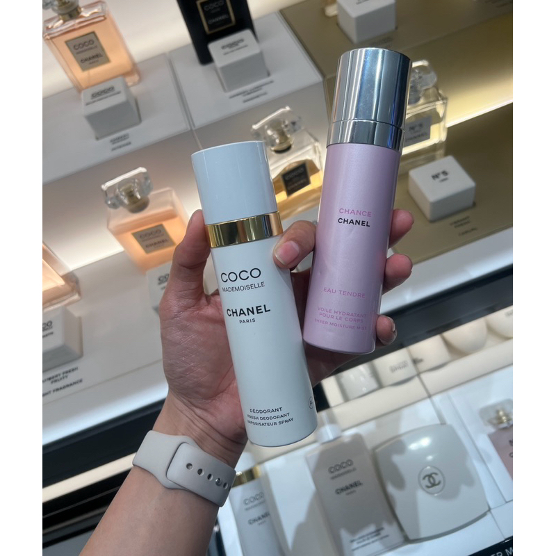 Chanel Body Mist 100ml. น้ำหอมฉีดบำรุงผิว เทคเจอร์ตอนฉีดจะเเตกตัวเป็น ...