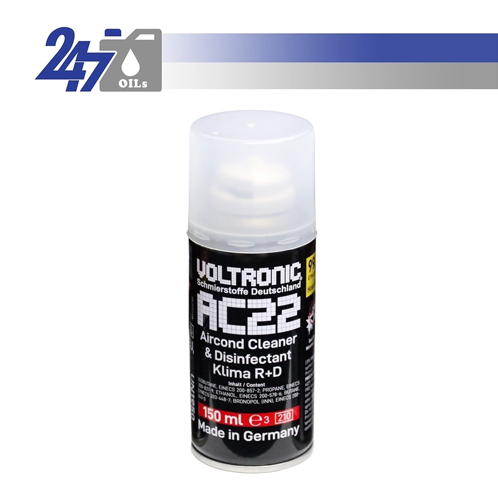 VOLTRONIC AC22 สเปรย์ปรับอากาศทำความสะอาด ขจัดกลิ่น และกำจัดเชื้อแบคทีเรีย ในรถและในบ้าน ...