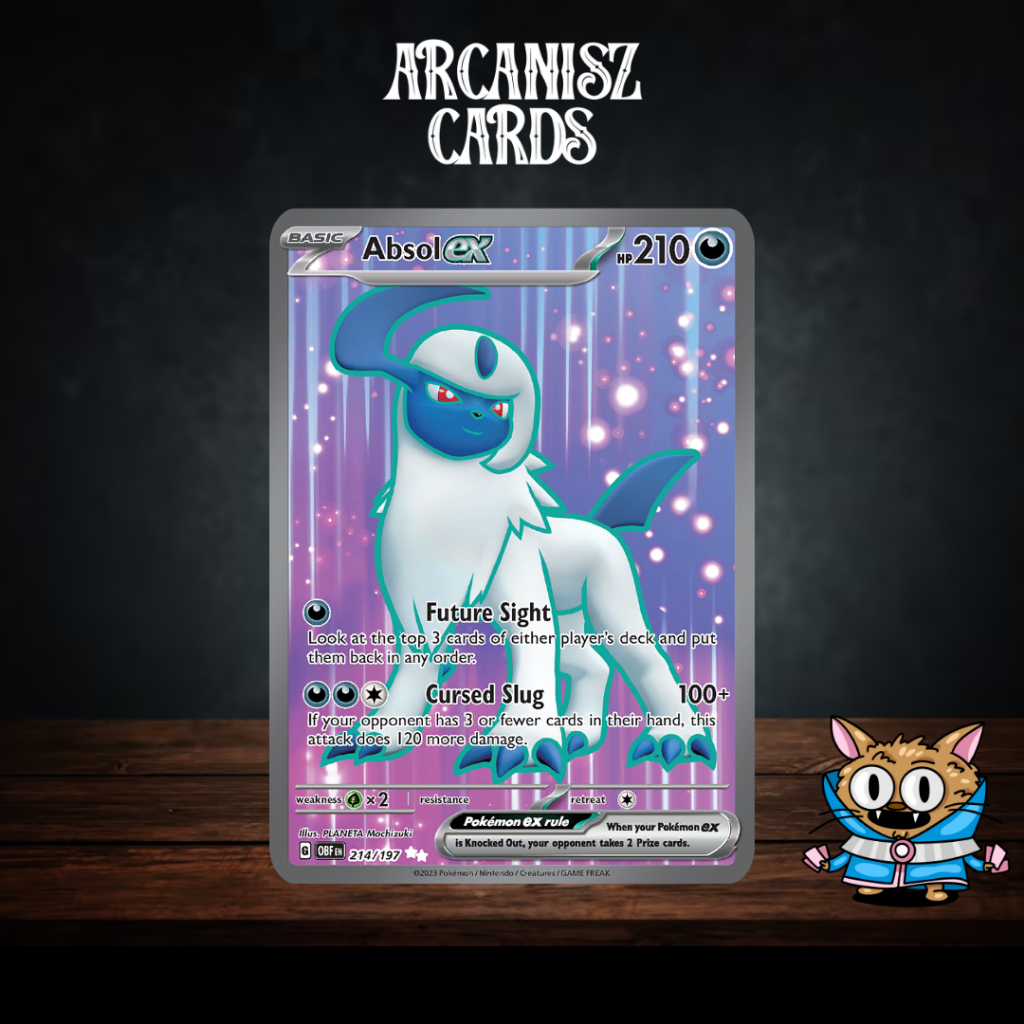 Obsidian Flames Absol ex 214/197การ์ดโปเกม่อนภาษาอังกฤษ | Shopee Thailand