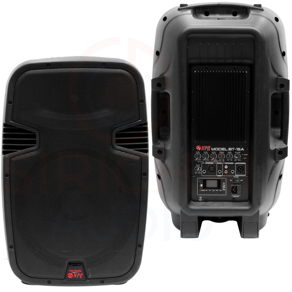 ตู้ลำโพงACTIVE 15นิ้ว NPE รุ่น BT15A ขยายเสียงต่อได้อีก1ใบ AMP BT-15A | Shopee Thailand
