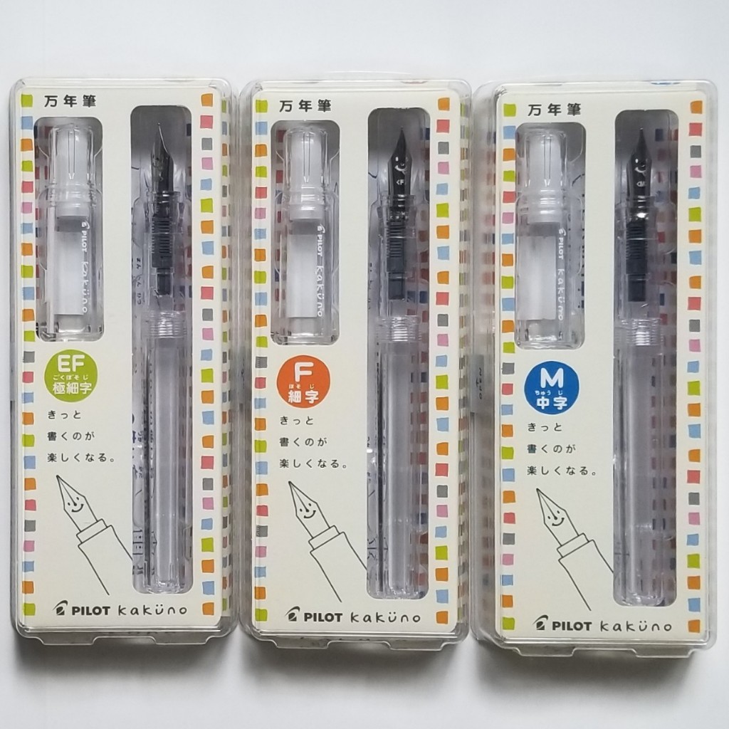 【Direct from Japan】PILOT ปากกาหมึกซึมสำหรับเด็ก Kakuno ปากกาหน้ายิ้ม ...