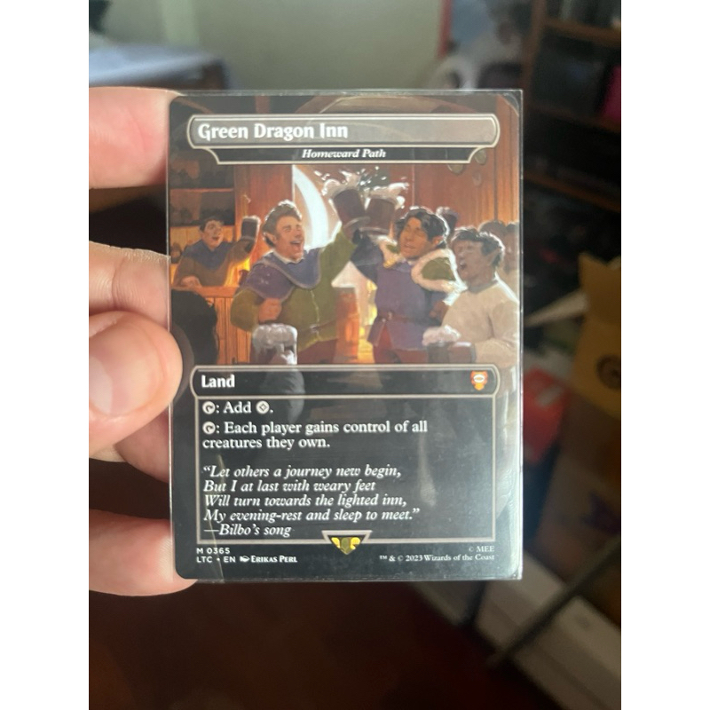 การ์ด MTG Homeward Path Land Magic the Gathering EDH รุ่น LTC สภาพ Ex ...