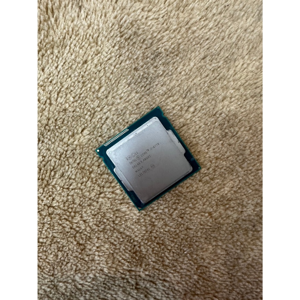 CPU (ซีพียู) INTEL 1150 CORE I7 4770 3.4 GHz | Shopee Thailand