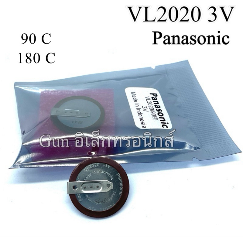 VL2020 3V ยี่ห้อ Panasonic ถ่านกระดุม รีโมทกุญแจรถ BMW และ MINI Cooper ...