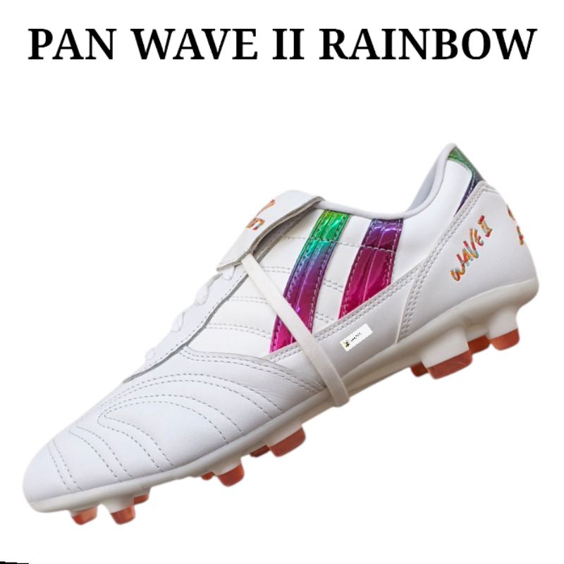 รองเท้าสตั๊ด PAN รุ่น WAVE II RAINBOW (ของแท้) รหัส PF15WB | Shopee ...