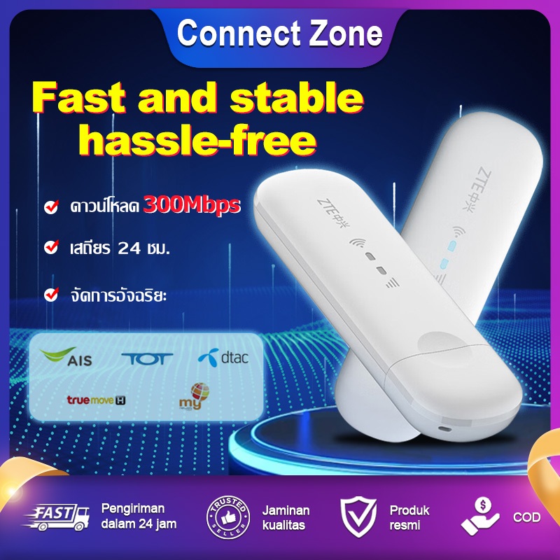 ZTE USB Pocket WIFI MF79U 4G/5G Mobile WIFI SIM ROUTER Lte Wifi Router Pocket WiFi แอร์การ์ด โม ...