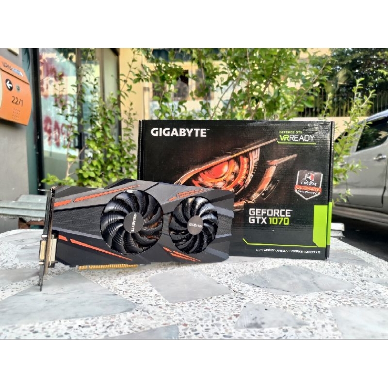 GIGABYTE GTX 1070 WINDFORCE OC 8G(มือสอง หมดประกัน) | Shopee Thailand