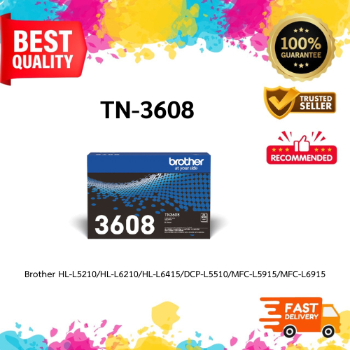 Brother TN-3608 Toner Cartridge | Shopee Thailand