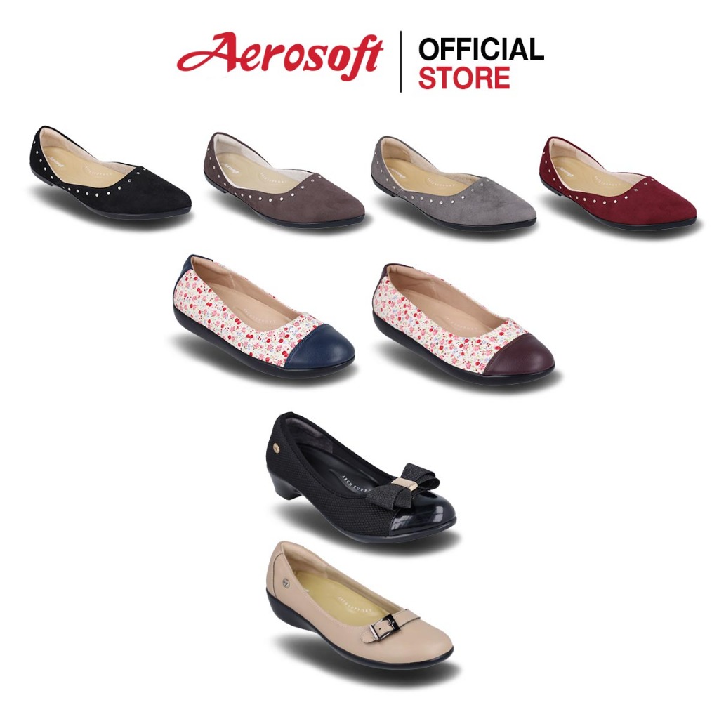 Aerosoft (Clearance sale) รองเท้า CourtShoe เพื่อสุขภาพ | Shopee Thailand