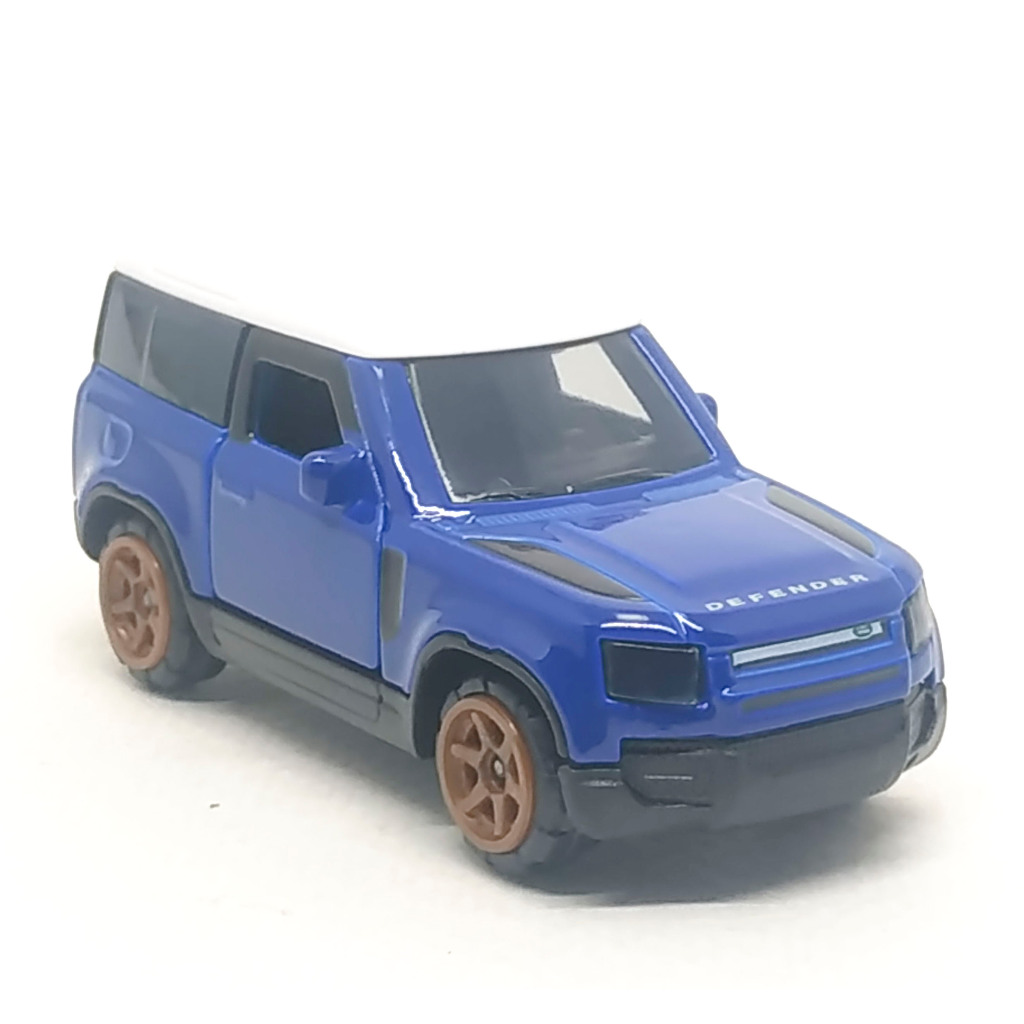 Majorette Land Rover Defender 90 - Pink Slips สีน้ำเงิน Scale 1/64 (8cm ...